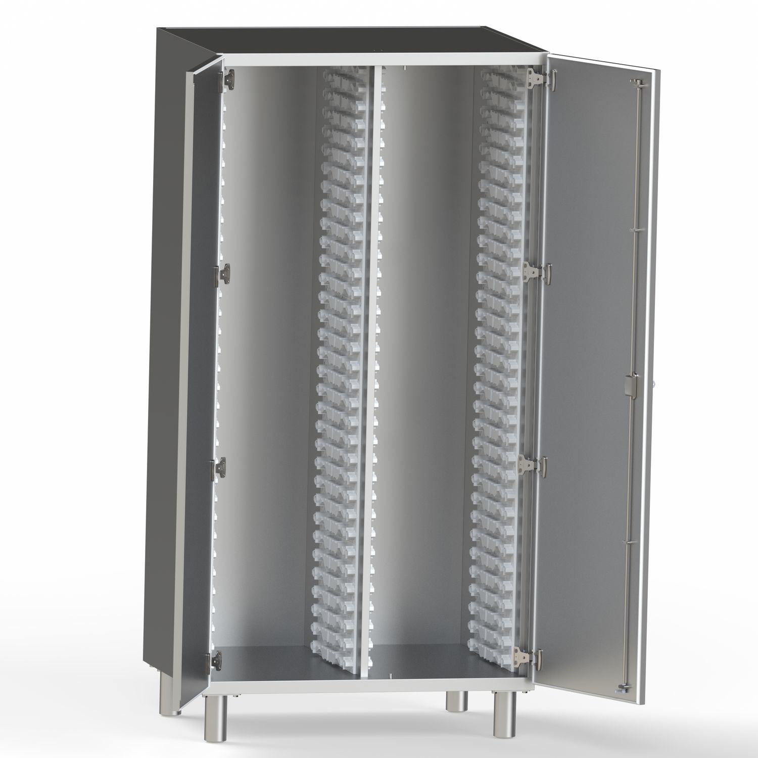 Instrument cabinet - 504BAC2 - Conf Industries - hospital / with swing ...