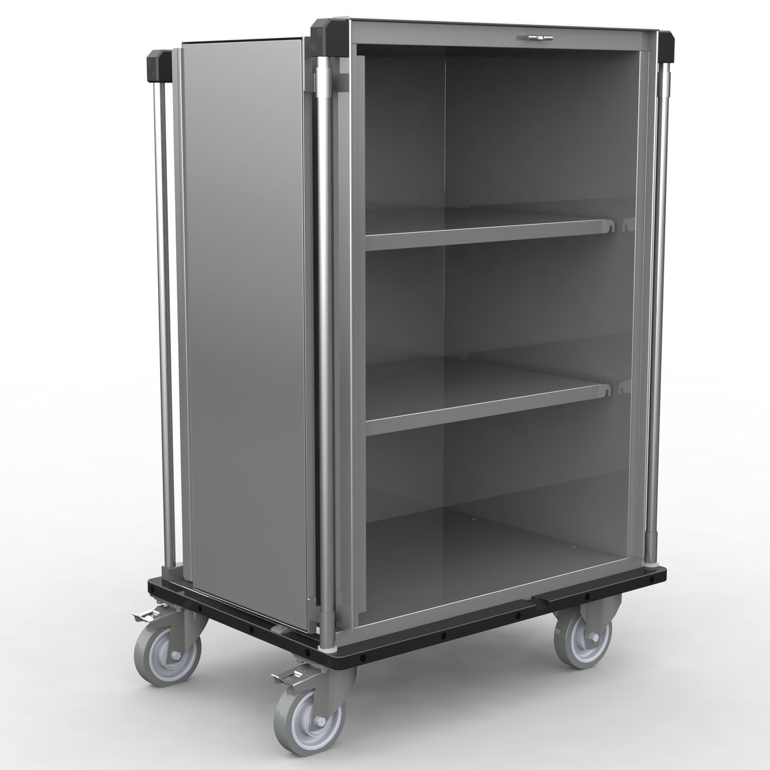 Hospital trolley - 204XD2SH - Conf Industries - for sterile materials ...