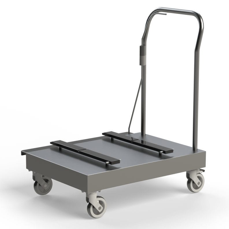 Medical trolley - 125XD2/2 - Conf Industries - for general purposes ...