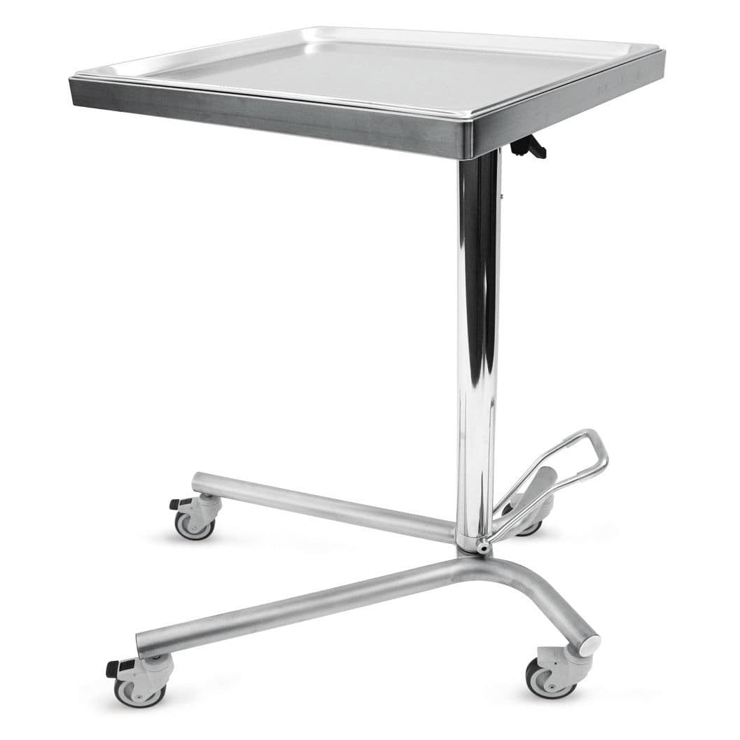 Stainless steel instrument table - MAYO-RT - Conf Industries