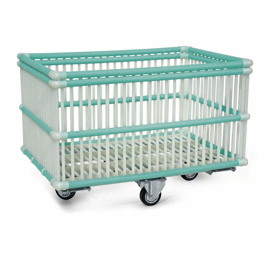Dirty linen trolley - 52 - Conf Industries - medical / transport / plastic