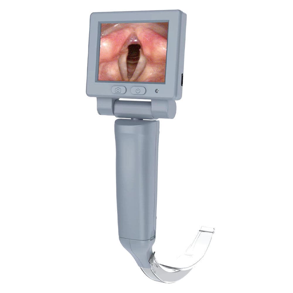 Video laryngoscope with integrated video monitor - CMS-GS2 - Contec ...