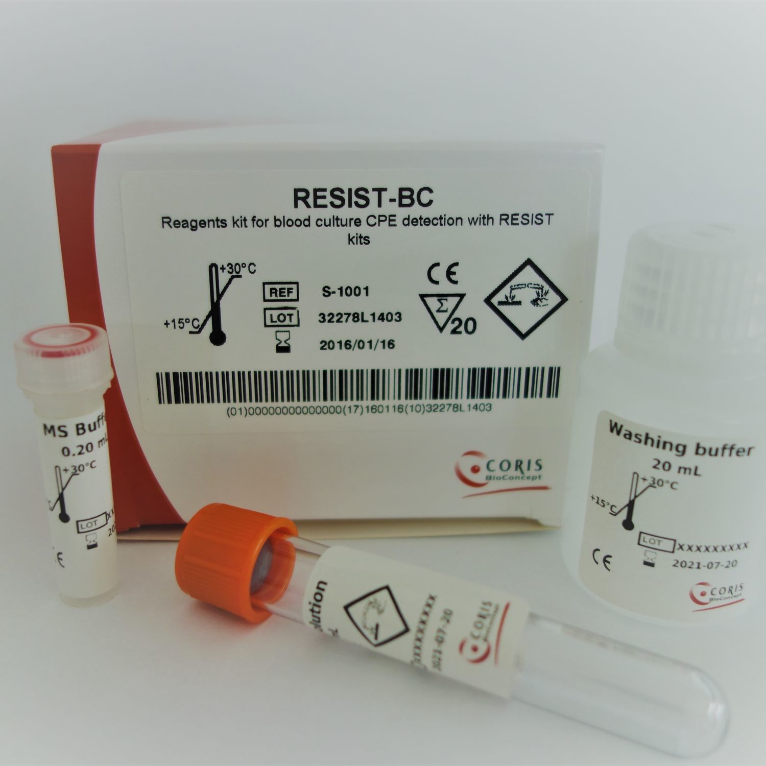 Solution reagent kit - RESIST-BC - Coris BioConcept - blood sample ...