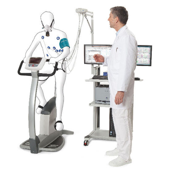 Cardio-respiratory stress test equipment - ec5000 - custo med GmbH ...