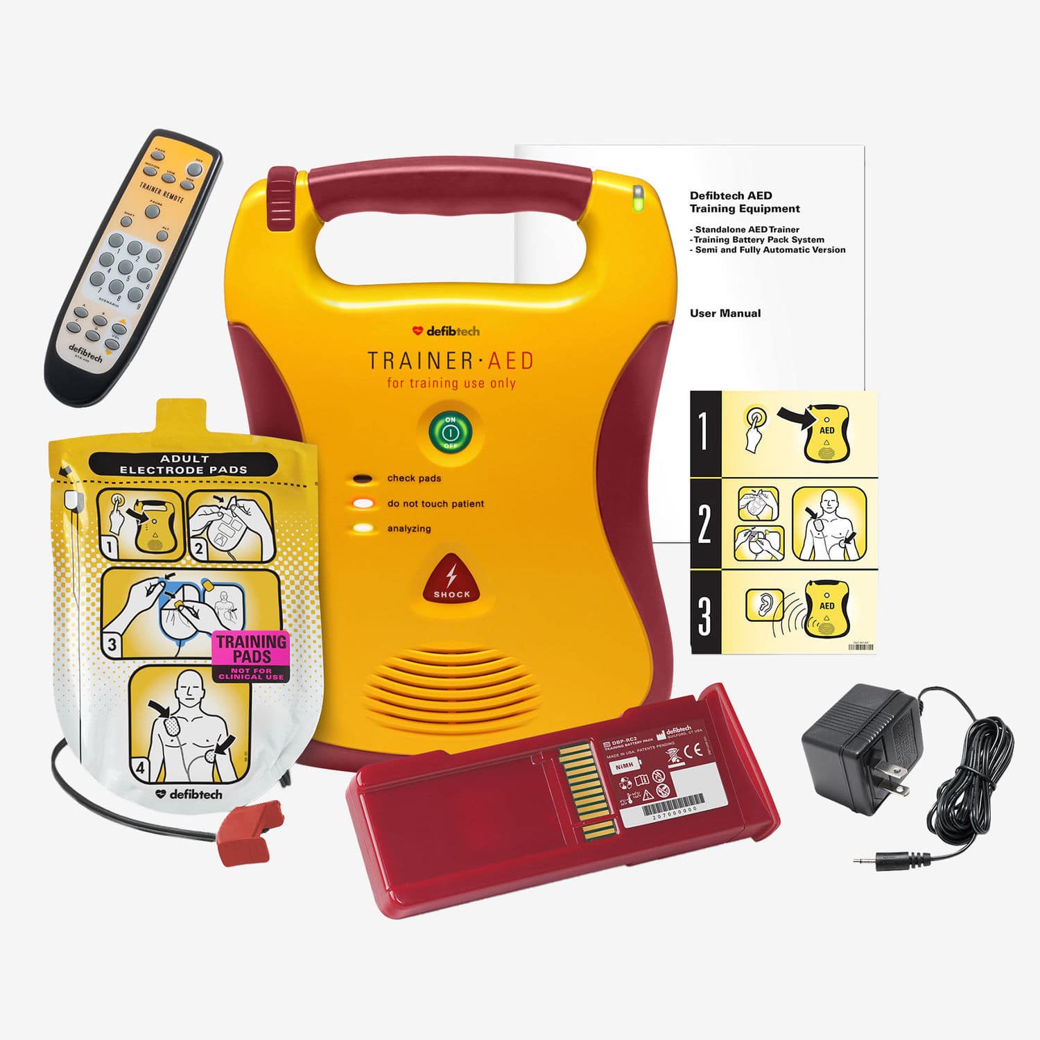 Semi-automatic external defibrillator - Standalone - Defibtech ...