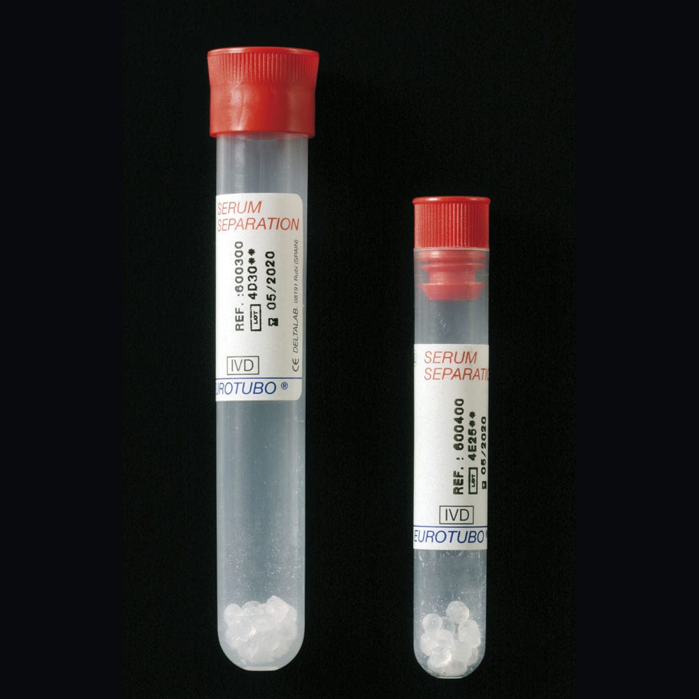 Laboratory collection tube - 600400 - Deltalab - cylindrical / blood ...