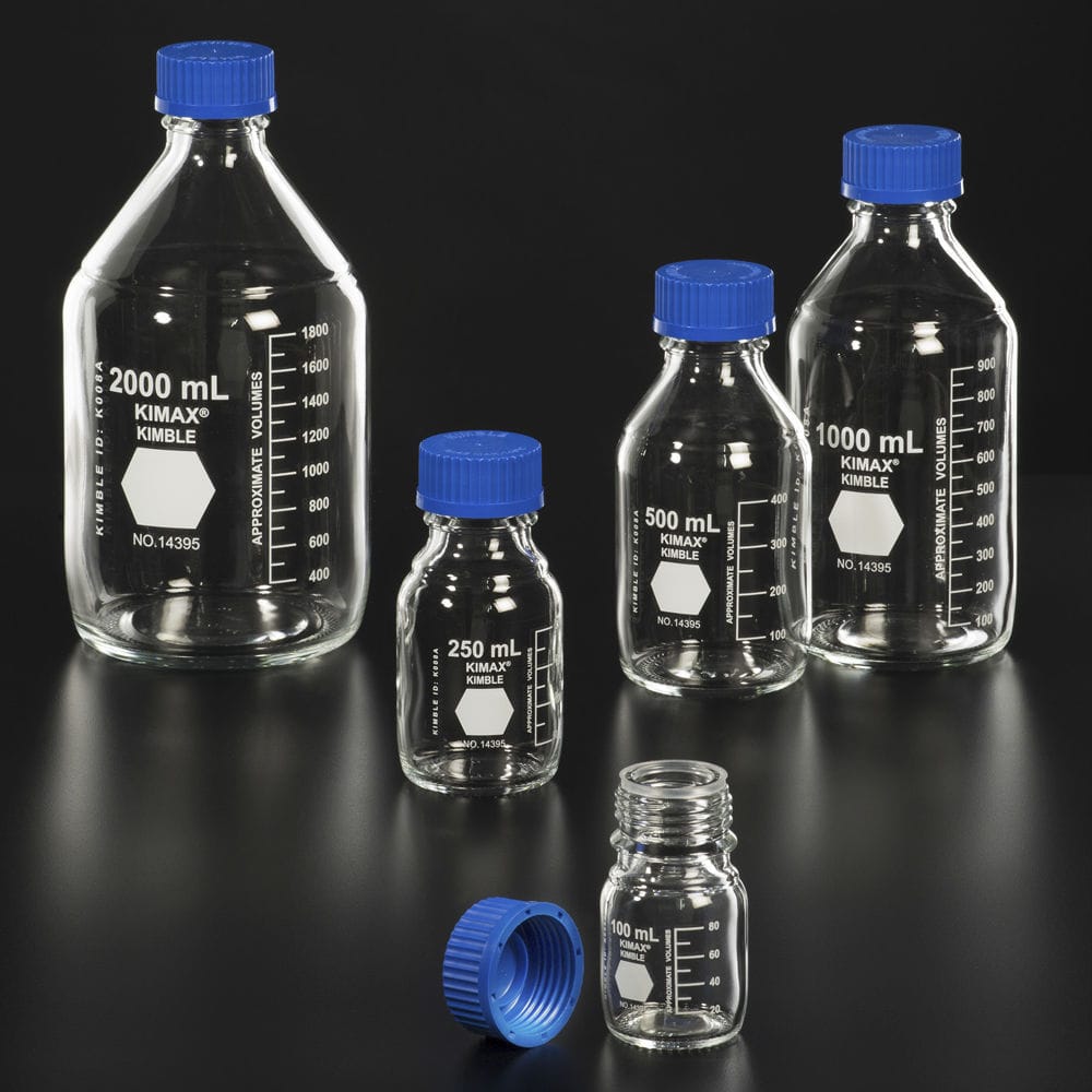 Laboratory bottle - 402001 - Deltalab - glass