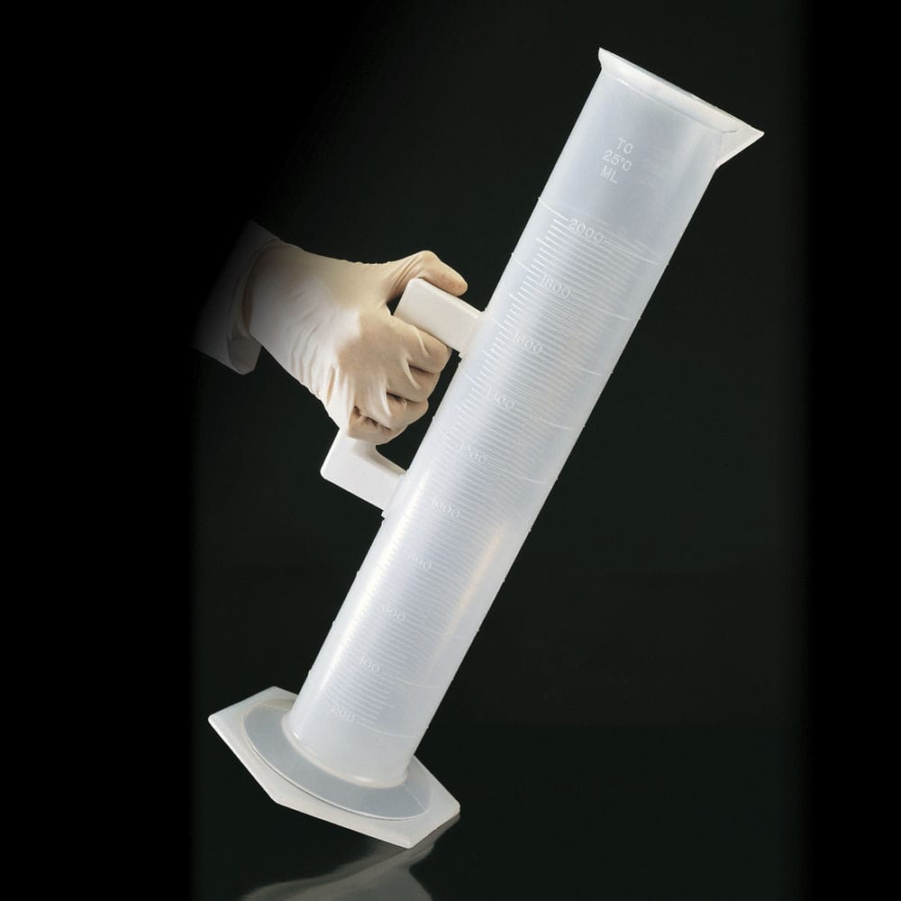 Polypropylene measuring cylinder - 191578 - Deltalab - graduated / autoclavable