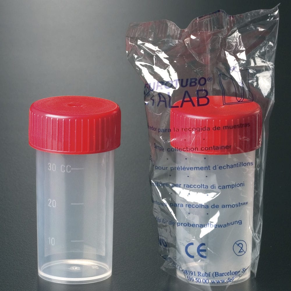 Polyethylene sample container - 409402 - Deltalab