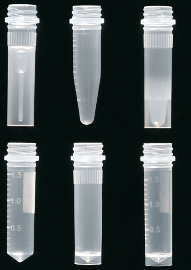 Laboratory test tube - 409111/4 - Deltalab - for PCR / conical ...