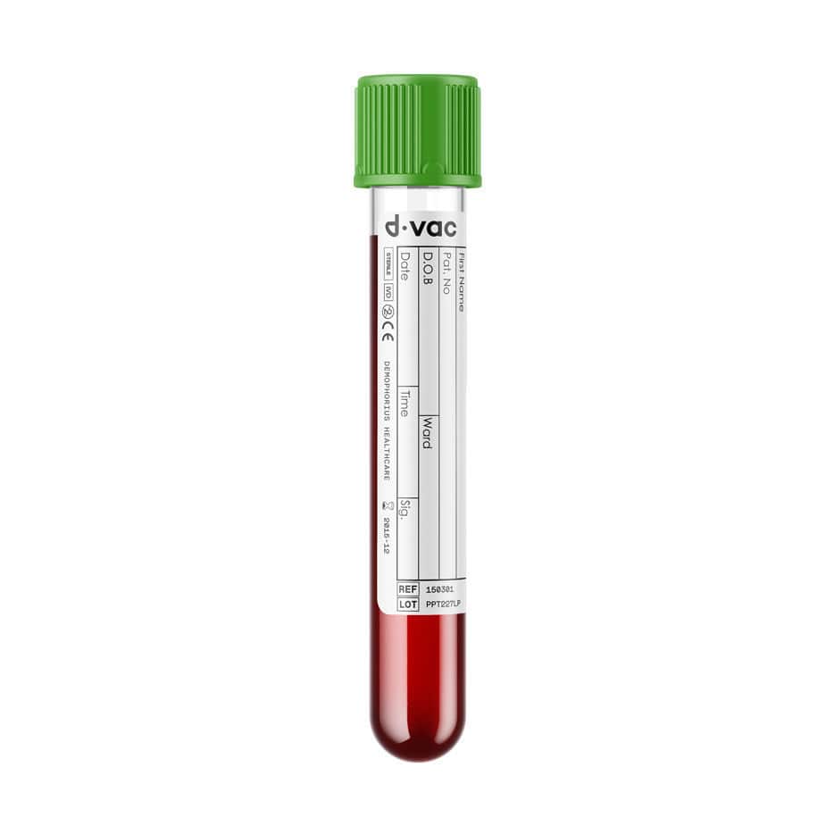 Laboratory collection tube - PHS - Demophorius Healthcare - cylindrical ...