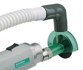 Electric cast saw / with vacuum cleaner - CC4 - DeSoutter Medical