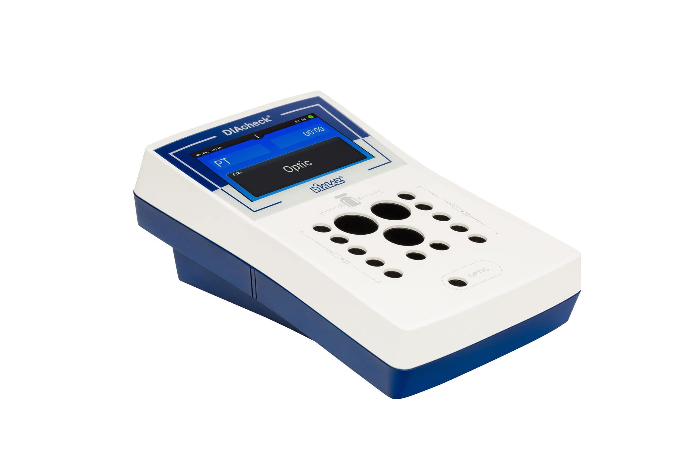 Semi-automatic coagulation analyzer - DIAcheck C1 - Dialab - 1-channel ...