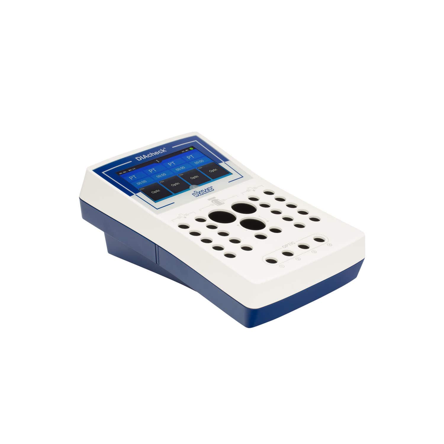 Semi-automatic coagulation analyzer - DIAcheck C4 - Dialab - 4-channel ...