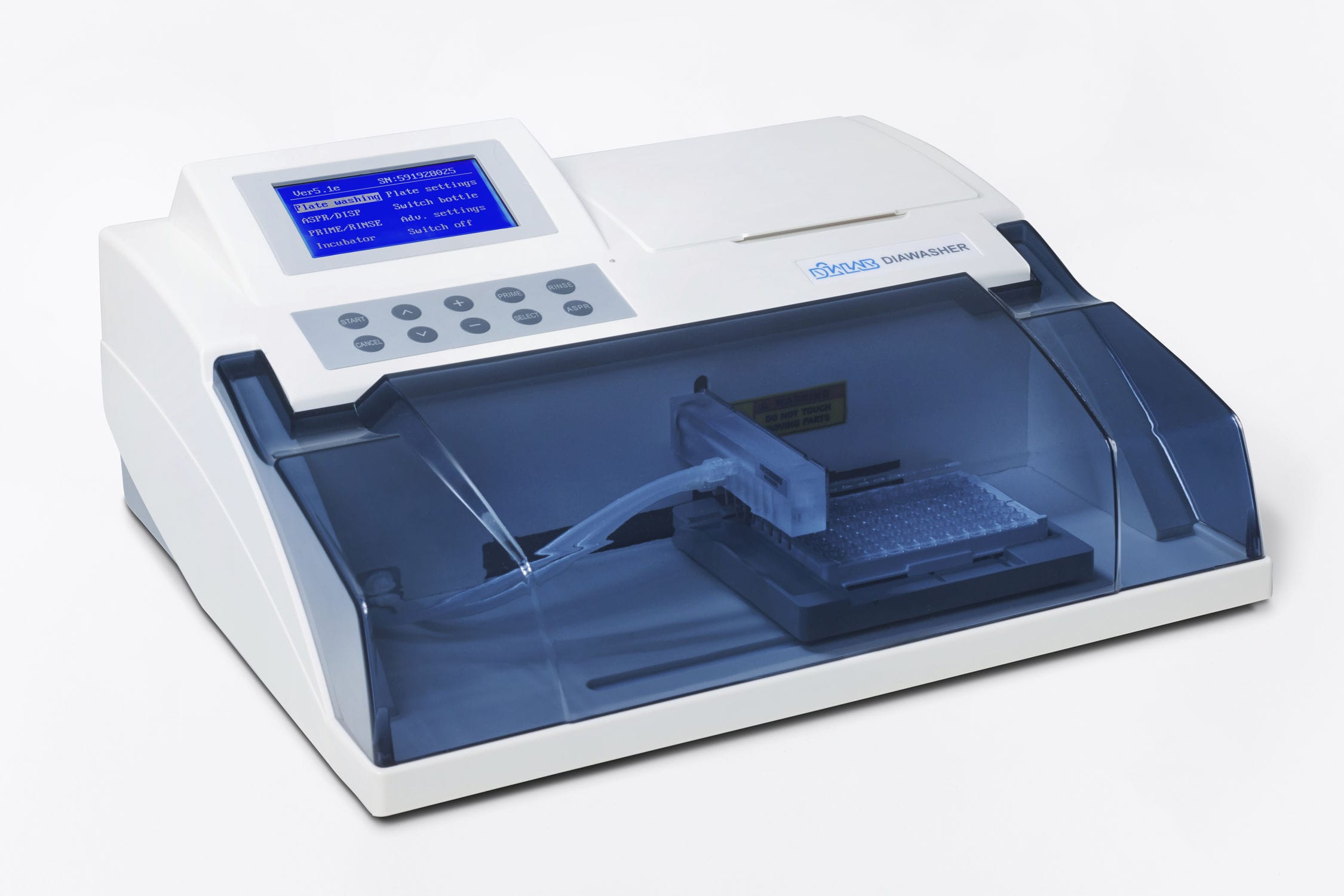 Automatic microplate washer - ELX5O/8 - Dialab - laboratory / programmable