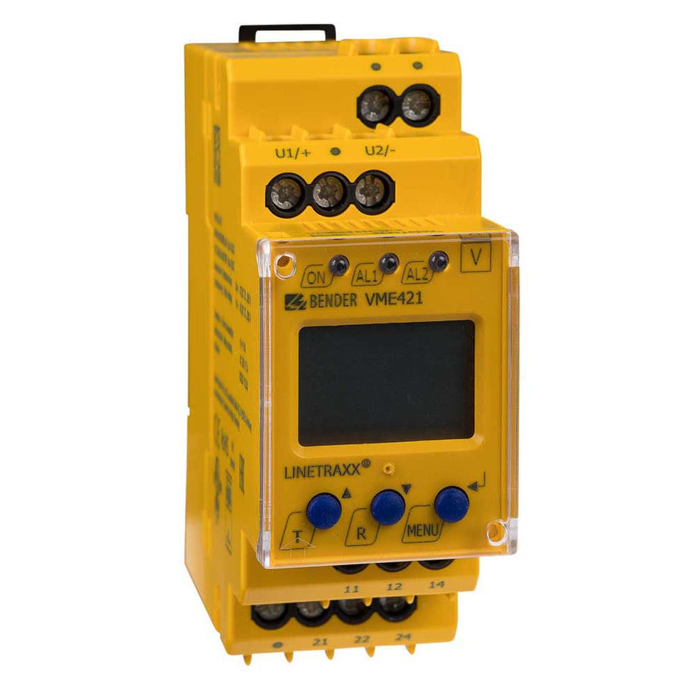 Electrical safety monitoring device - LINETRAXX® VME421H - Bender - for ...