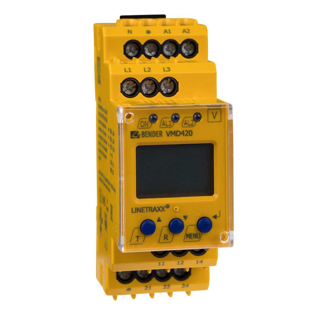 Electrical safety monitoring device - LINETRAXX® VMD420 - Bender - for ...
