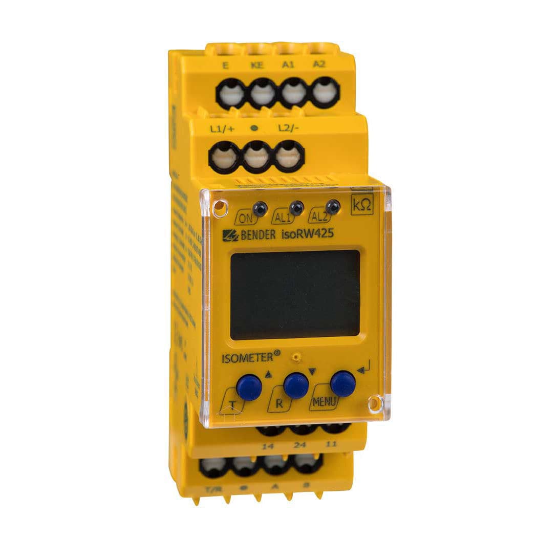 Control monitoring device - ISOMETER® isoRW425 - Bender - load / for ...