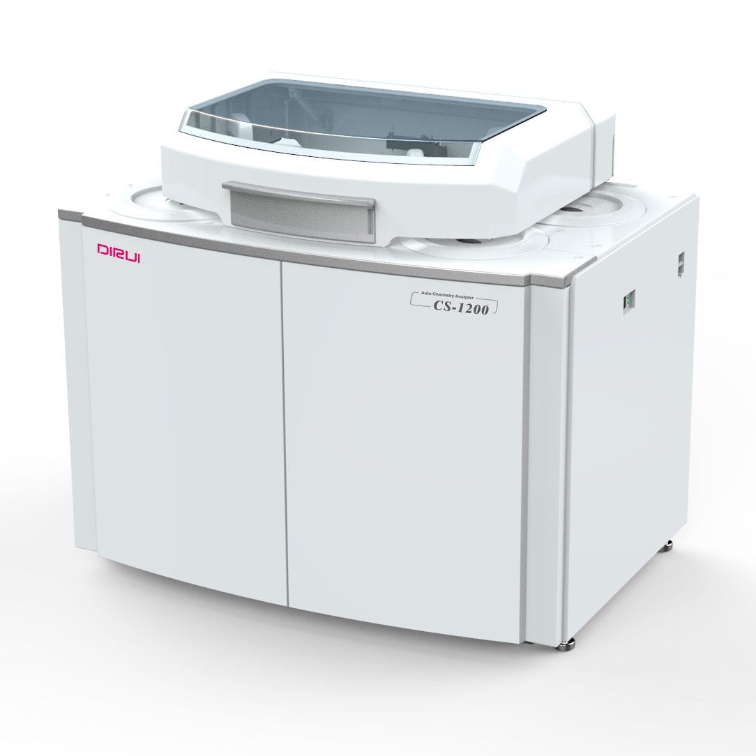 Automatic biochemistry analyzer - CS-1200 - DIRUI Industrial - floor ...