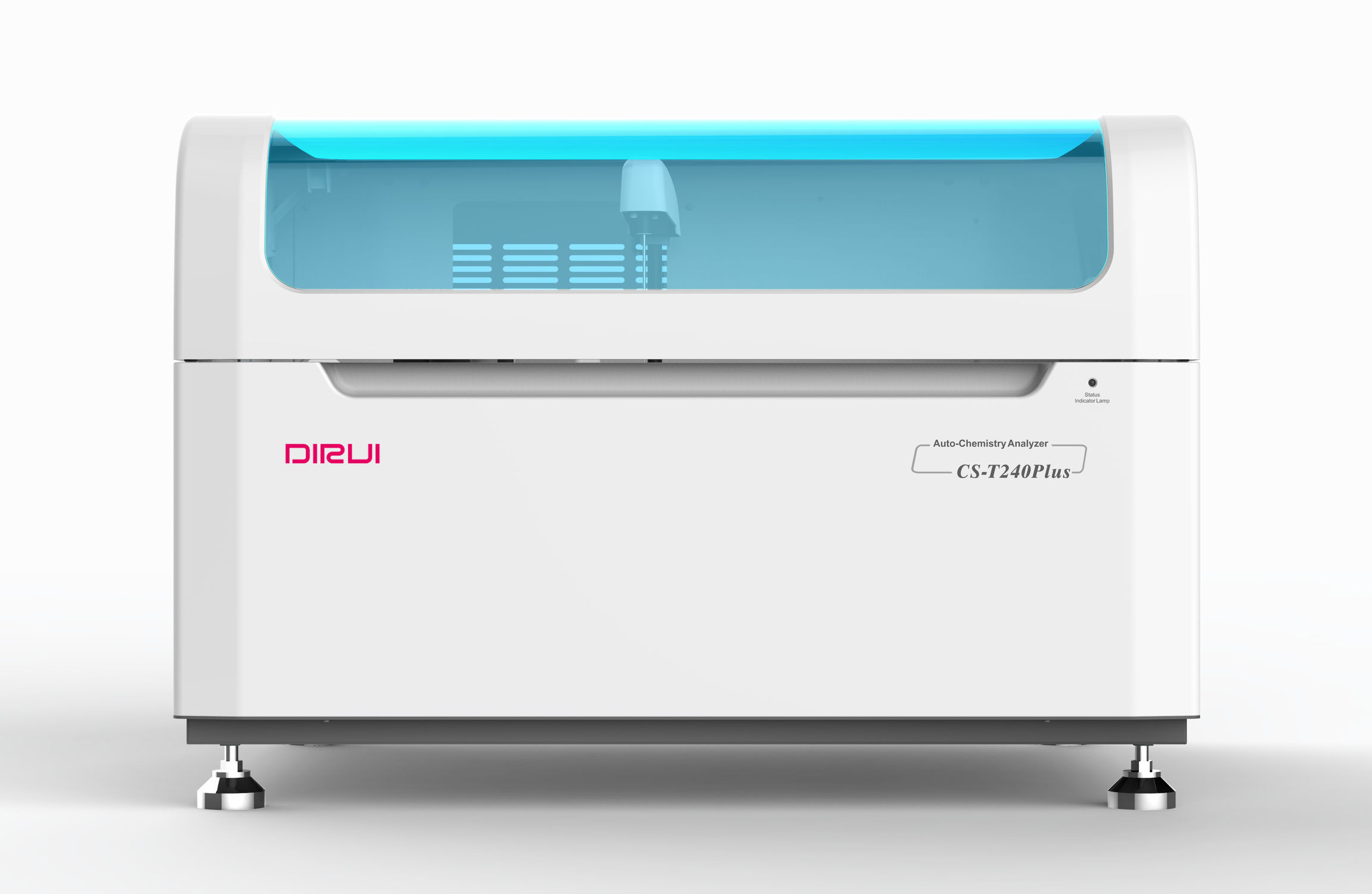 Automatic biochemistry analyzer - CS-T240Plus - DIRUI Industrial - benchtop / with ISE / whole blood