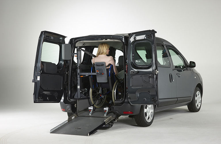 Van wheelchair accessible vehicle - Dlouhy - rear-entry / side-entry