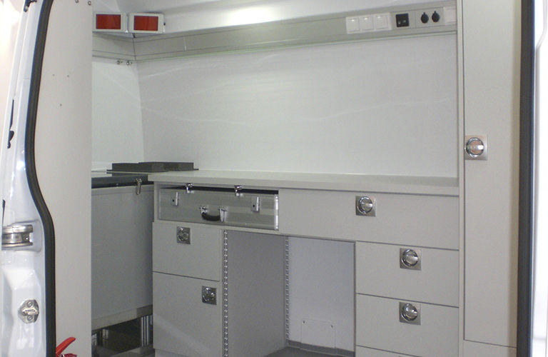 Laboratory mobile health vehicle - Mercedes Sprinter - Dlouhy - van