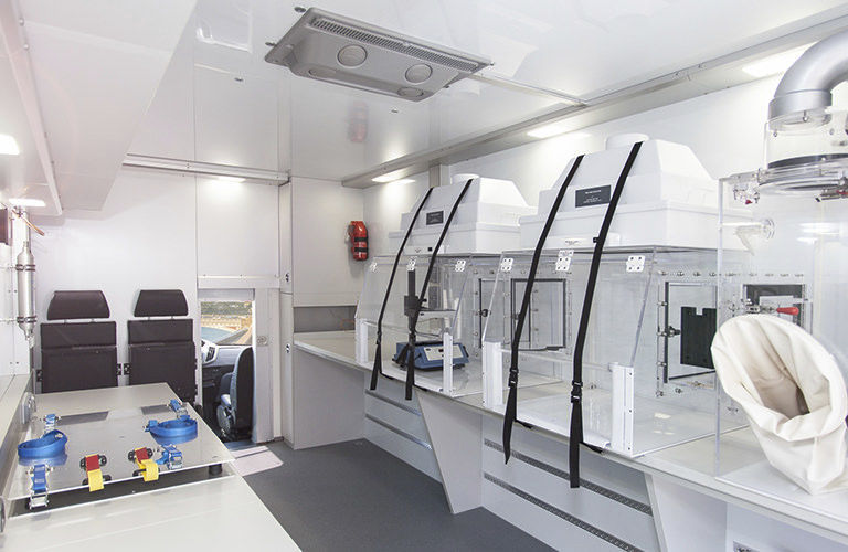 Laboratory mobile health vehicle - Ford Transit - Dlouhy - van