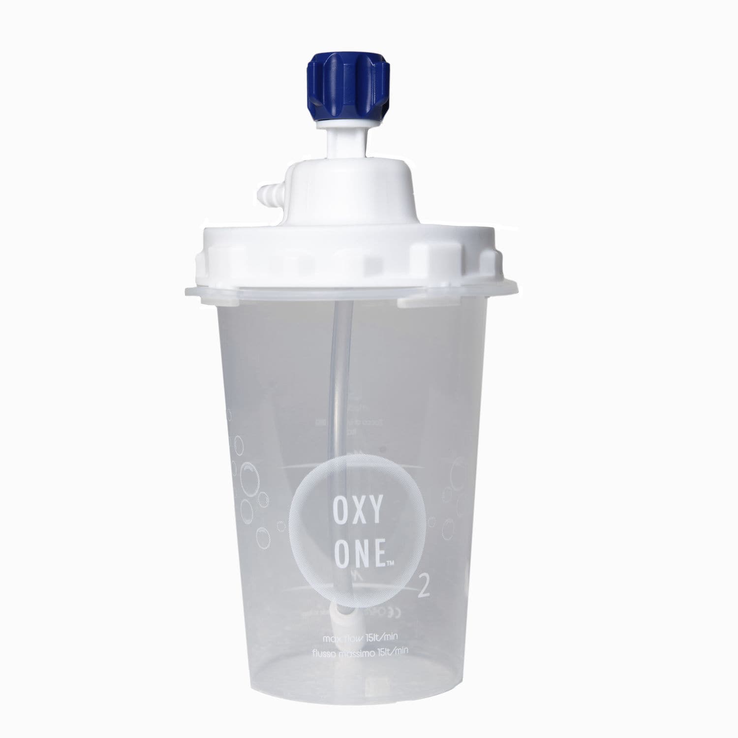 Bubble humidifier - OxyOne™ - DZ Medicale - disposable / respiratory
