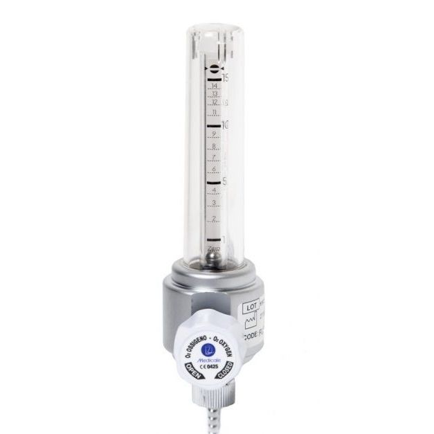 Variable-area flow meter - DZ Medicale - oxygen / air / for hospitals