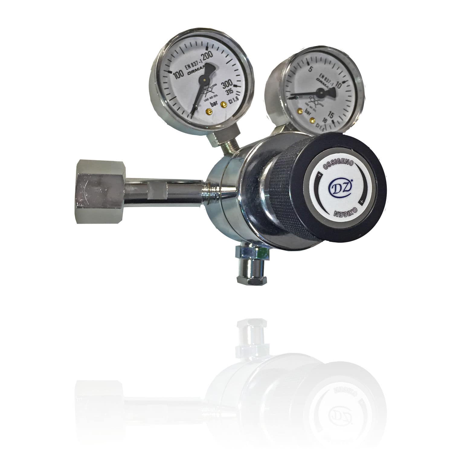 Medical gas pressure regulator - DZ Medicale - medical / two-stage ...