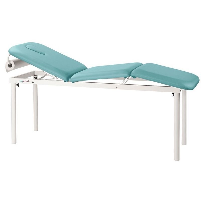 Physiotherapy examination table - C4519 series - Ecopostural - manual / fixed-height / 3-section