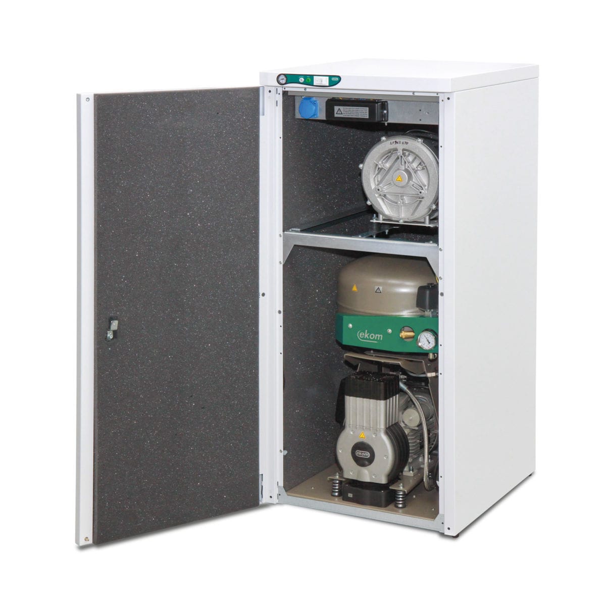 Medical compressor - DUO - EKOM spol - membrane / 1-workstation / with ...