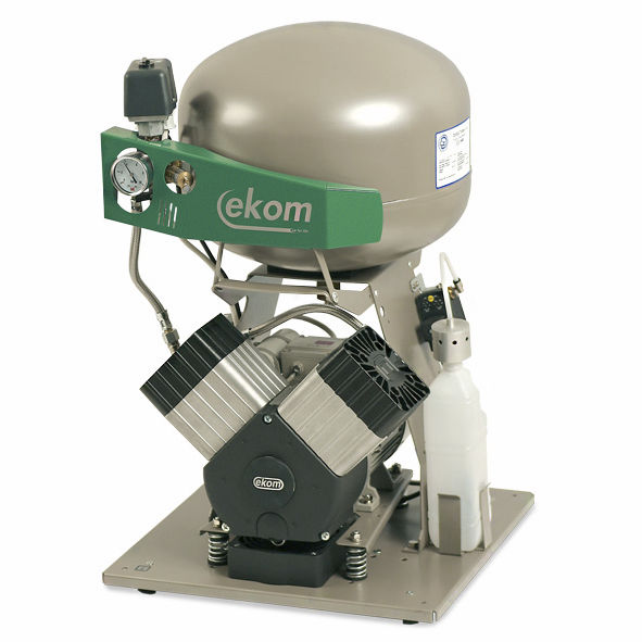 Dental compressor - DK50 2V - EKOM spol - membrane / 2-workstation ...