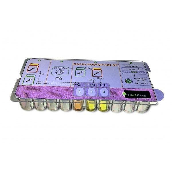 Rapid antimicrobial susceptibility test - Polymyxin™ NP - ELITech Group ...
