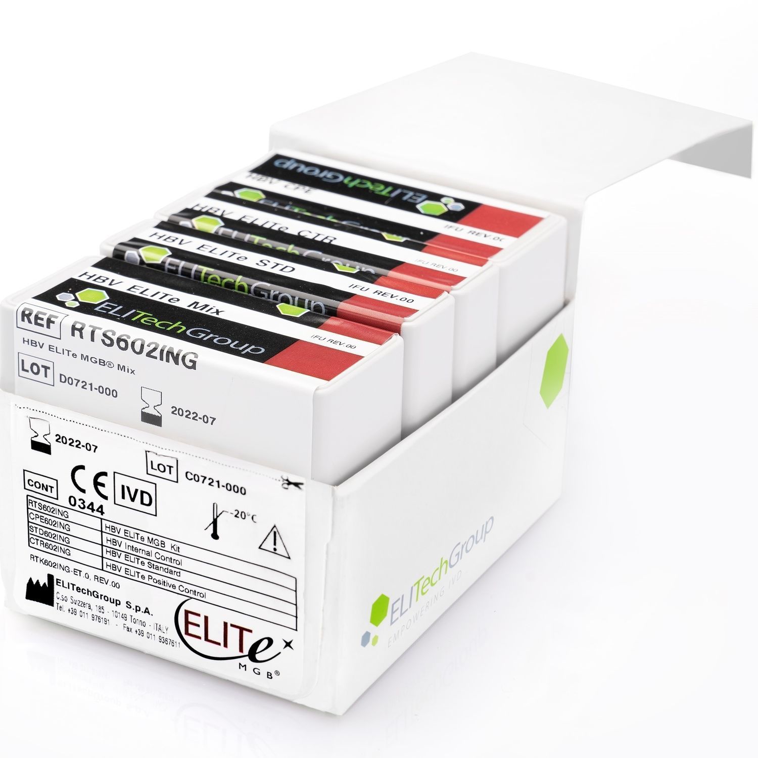 Hepatitis B test kit - ELITe MGB® - ELITech Group - HBV / clinical / serum