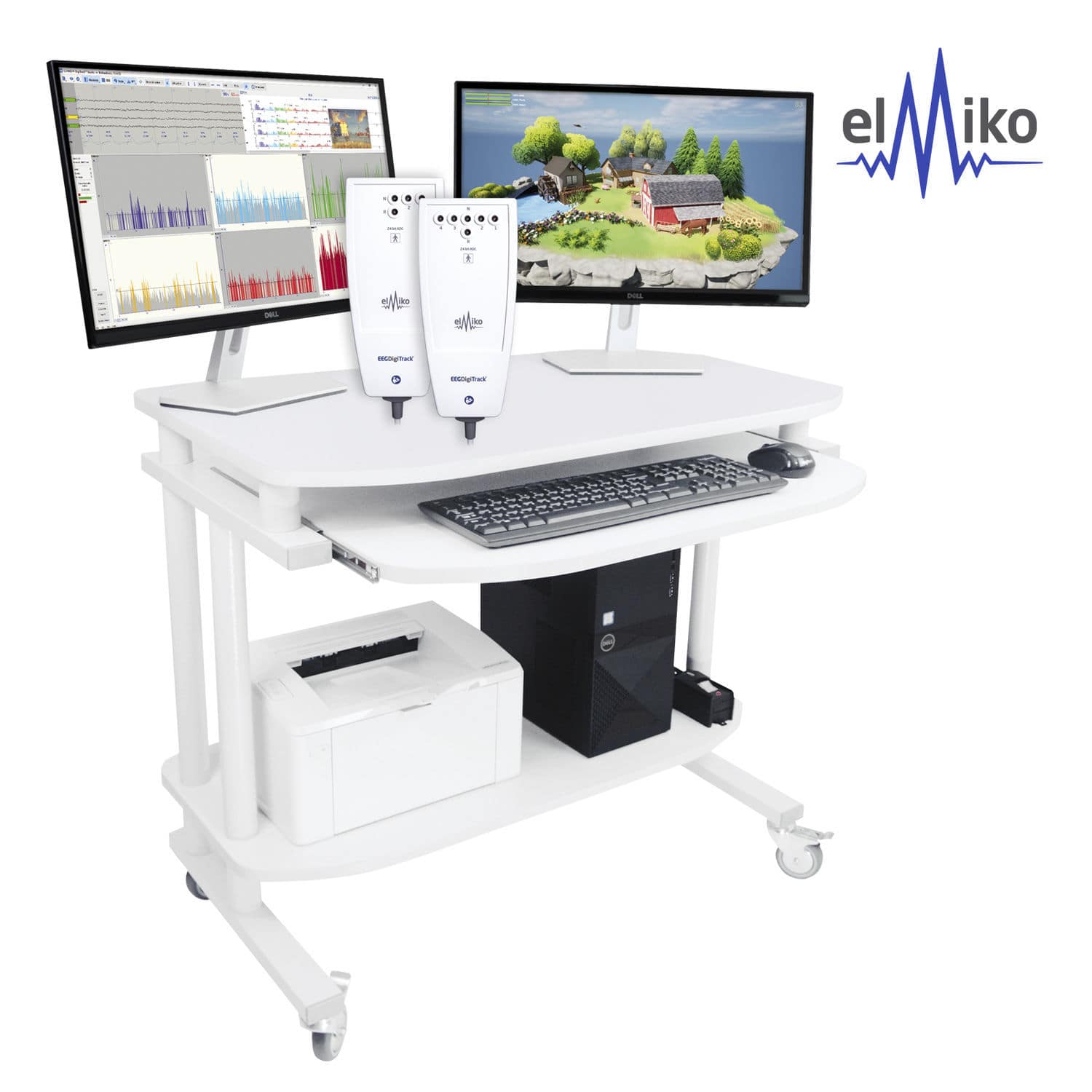 4-channel EEG system - EEGDigiTrack - Elmiko Biosignals - neurofeedback ...