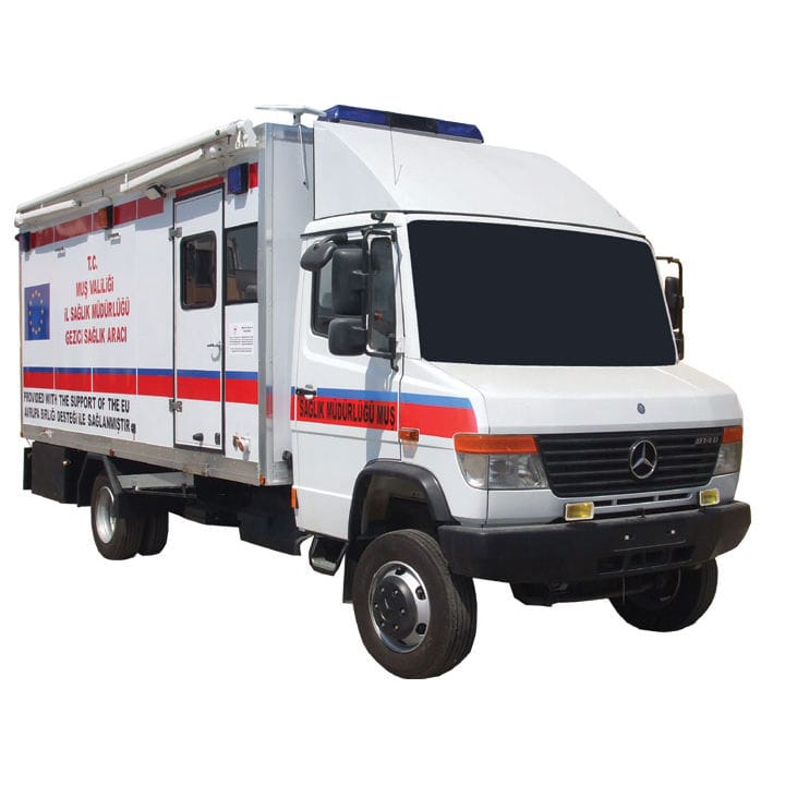 General medicine mobile health vehicle - EMS Mobil Sistemler