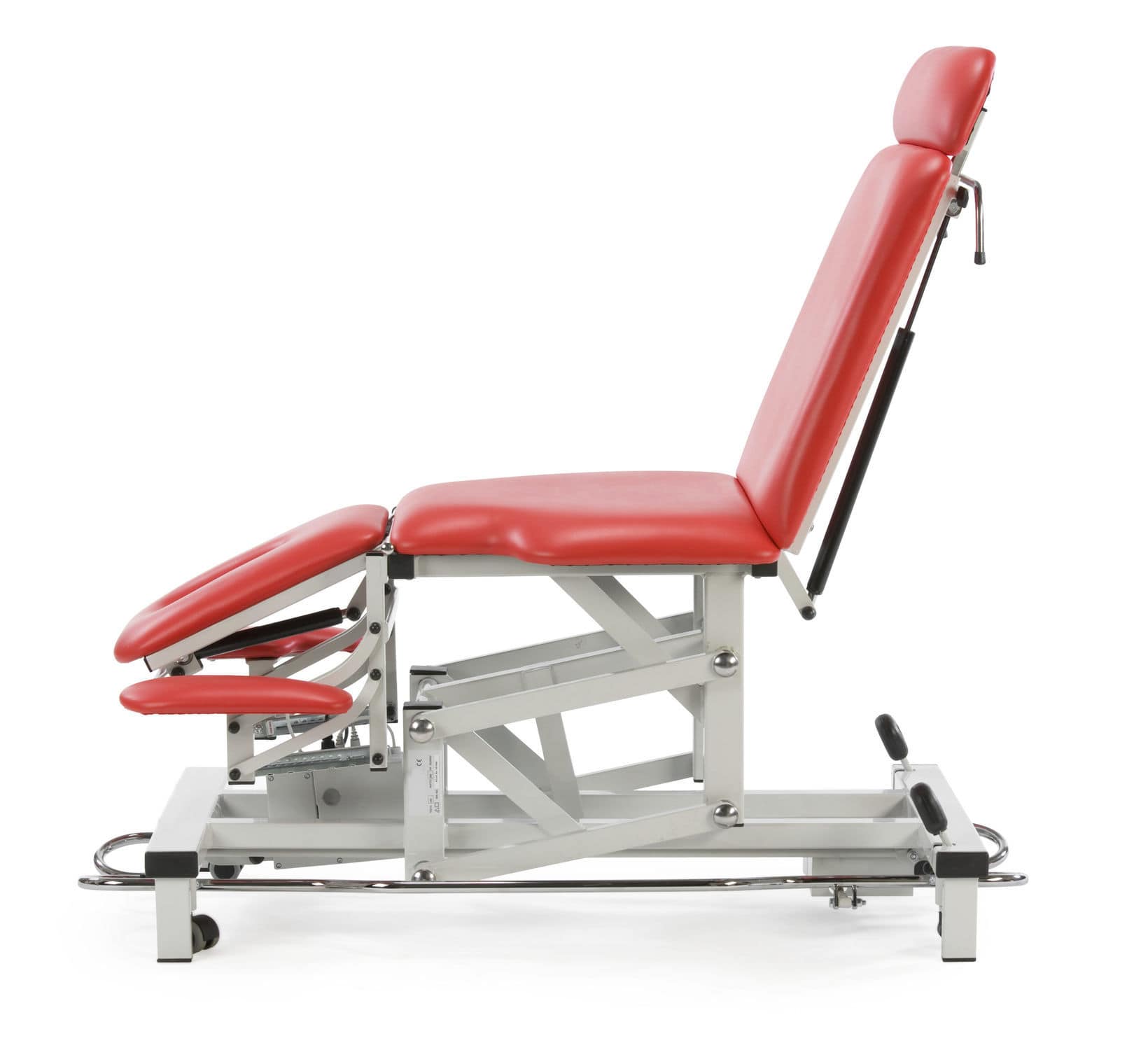 Electric massage table - COU013 - EMS Physio - on casters / with ...