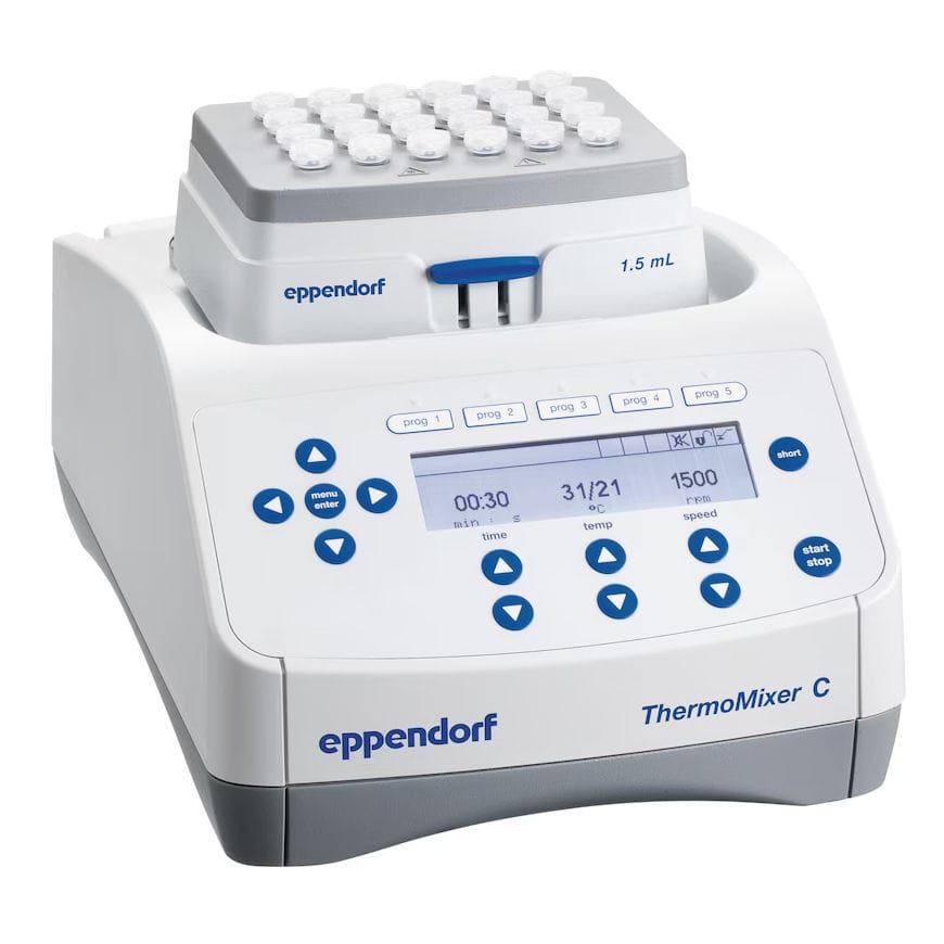 Benchtop thermo-mixer - ThermoMixer® C - Eppendorf SE - sample ...