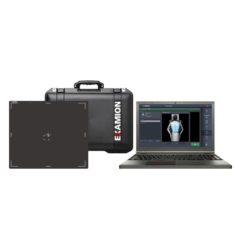 Radiography acquisition system - X-DR Portable Hum - Examion - portable