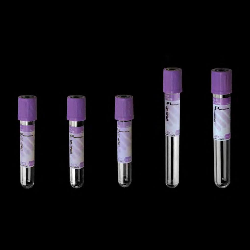 Hematological analysis collection tube - Vacumed® series - F.L. Medical ...