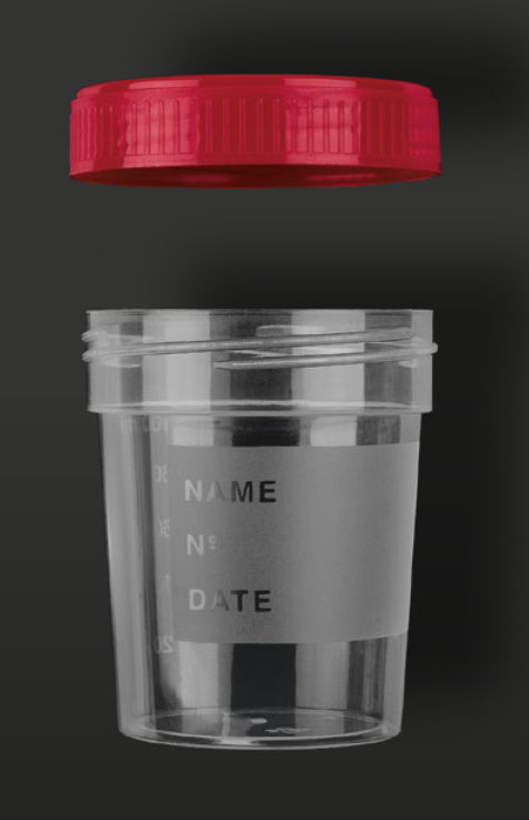 Urine sample container - 25030 - F.L. Medical - polypropylene / with ...