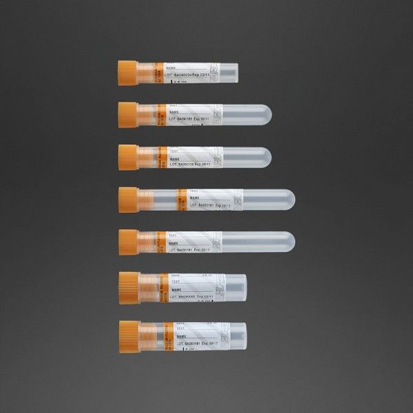 Laboratory collection tube - 2215 series - F.L. Medical - cylindrical ...