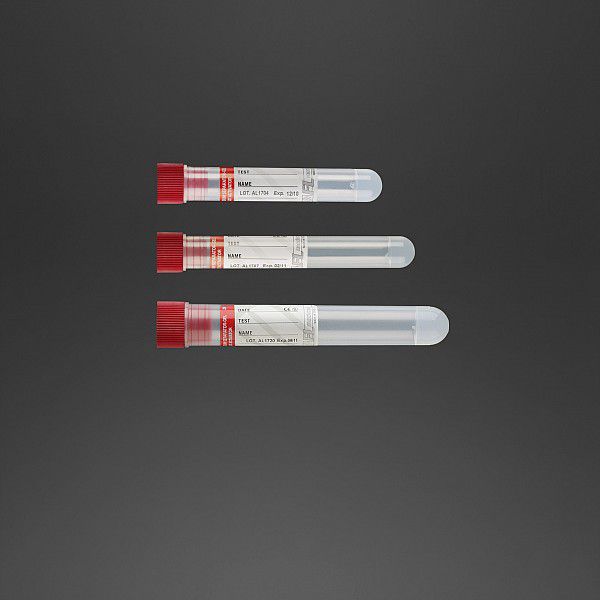Serum analysis collection tube - 227 series - F.L. Medical - round ...