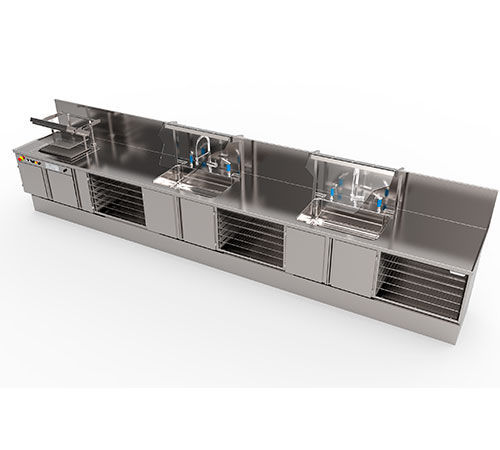 Medical instrument pre-cleaning station - Famos - with ultrasonic ...