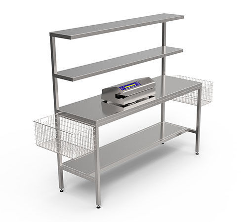 Medical instrument packing table - 50.101 series - Famos - rectangular ...