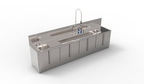 Endoscope pre-cleaning station - Famos