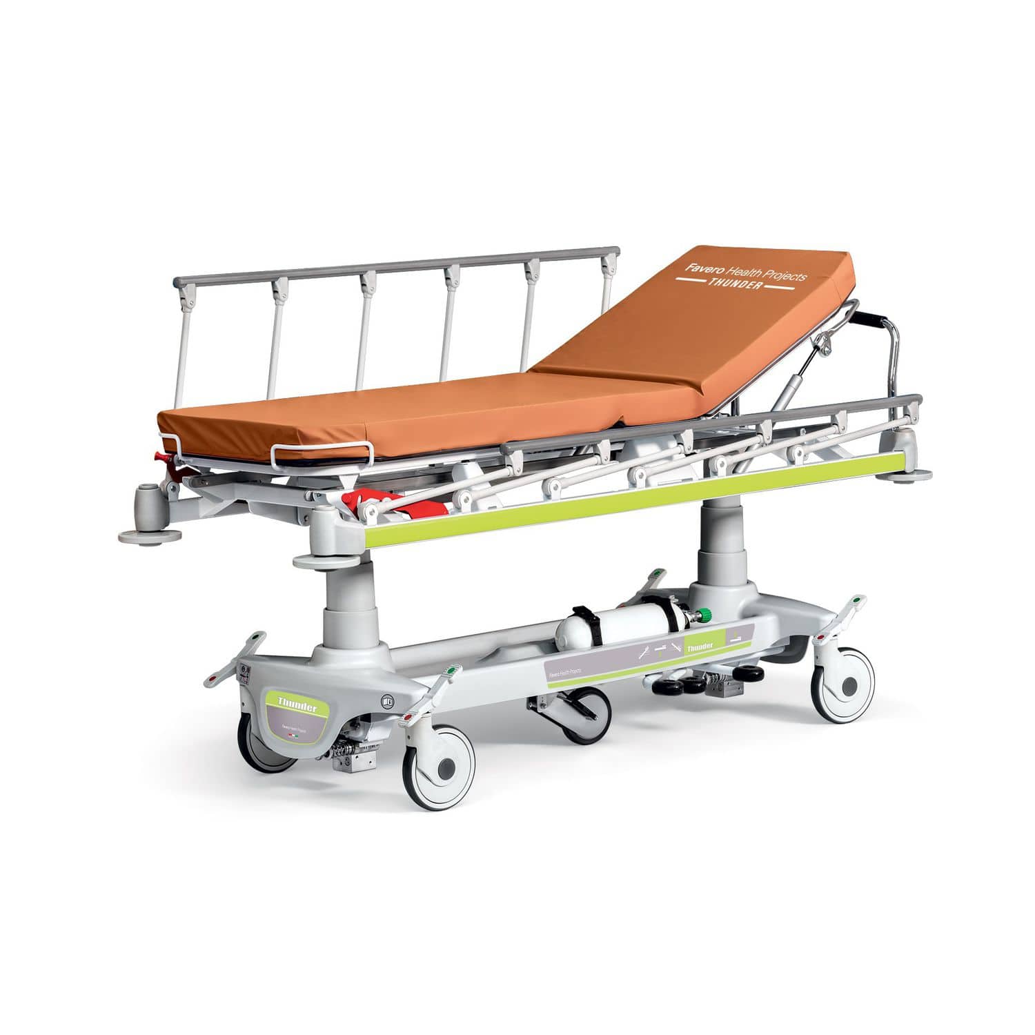 Transport stretcher trolley - THUNDER 2 - Favero Health Projects ...