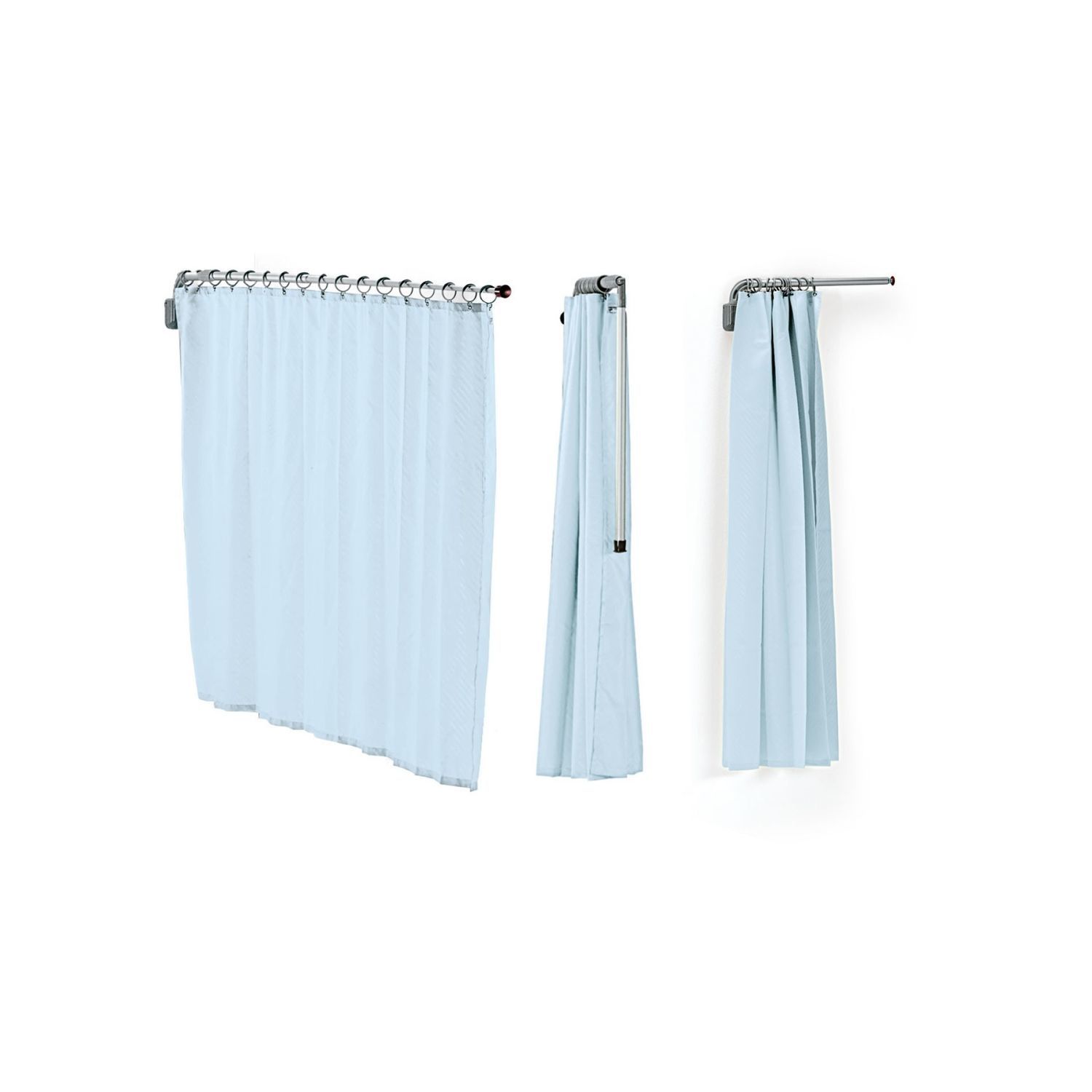 Telescopic hospital privacy screen - PRIVACY - Favero Health Projects ...