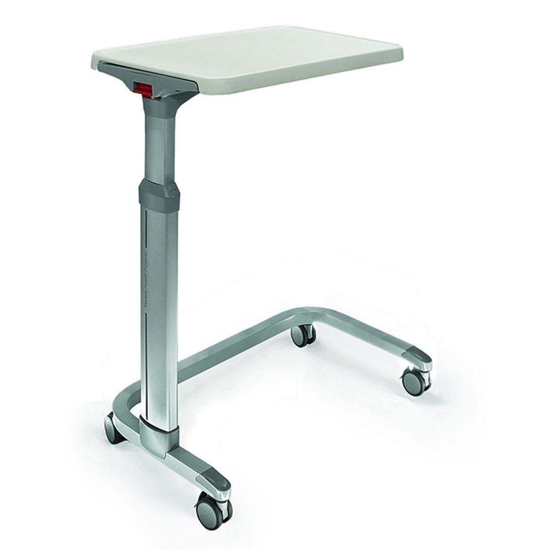 Overbed table on casters - BUTLER - Favero Health Projects - height ...